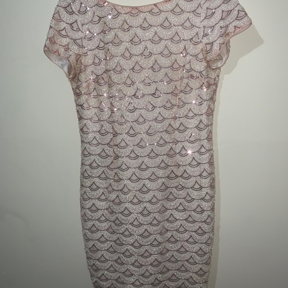 SD Collection | Dresses | Formal Pink Sequins Dress | Poshmark